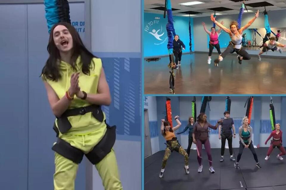 Timothée Chalamet Did It on SNL—Now You Can Try Bungee Fitness in ...