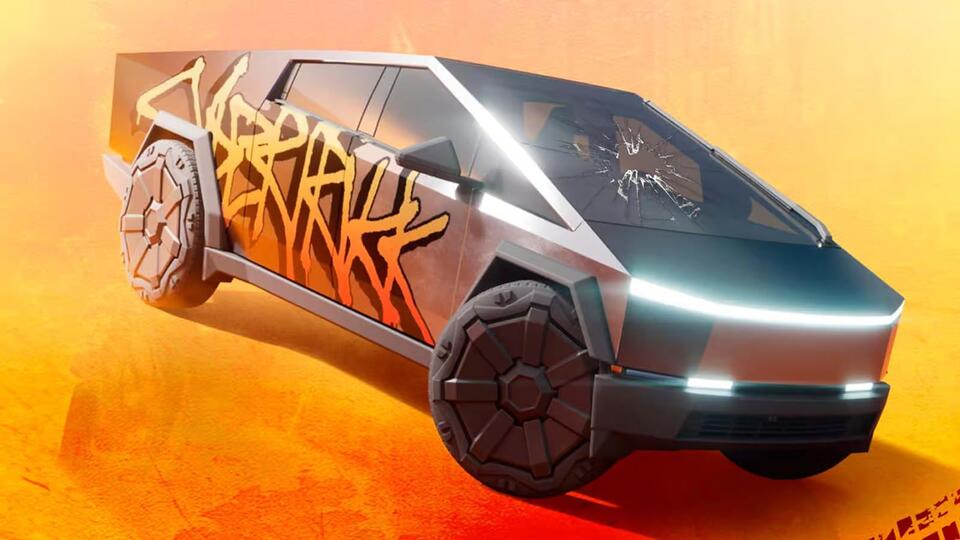 Fortnite takes shot at Tesla Cybertruck with broken windows cosmetic ...