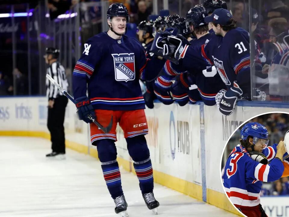 Imposing call-ups Matt Rempe, Adam Edstrom look ready to help Rangers