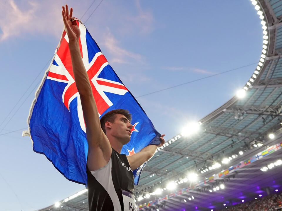 New Zealand Gold Medalist Goes Viral for Hilarious High Jump Fail