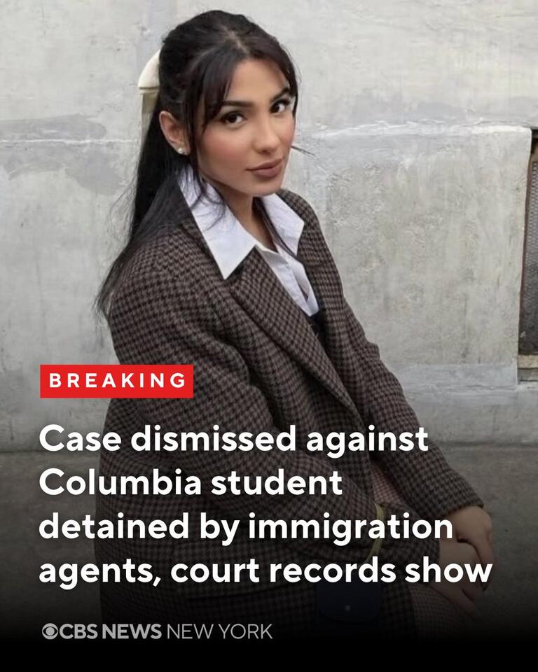 Case dismissed for Columbia student detained by ICE - NewsBreak
