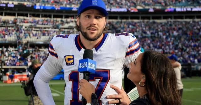On Site Interview: Josh Allen Sounds Off After Wild Victory vs Jaguars ...