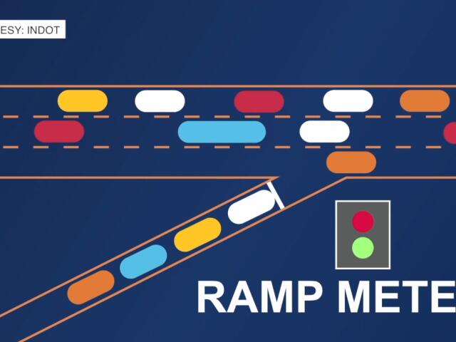 Ramp metering to begin on I-465 in May