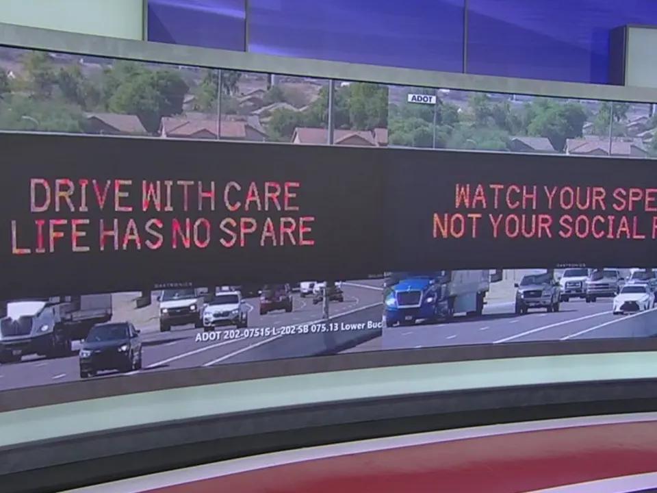 ADOT selects 2 new freeway safety messages