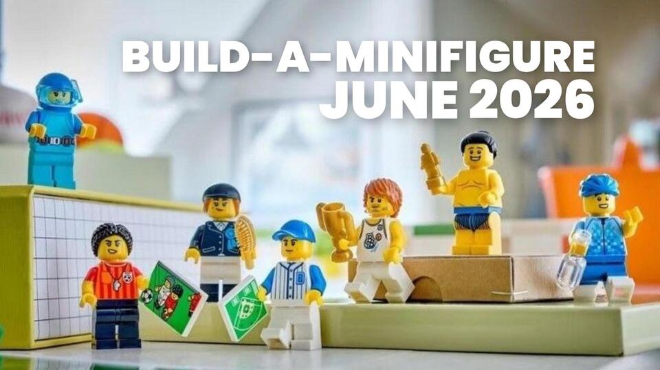 First Look At LEGO Build-a-Minifigure (BaM) June 2026 Characters ...