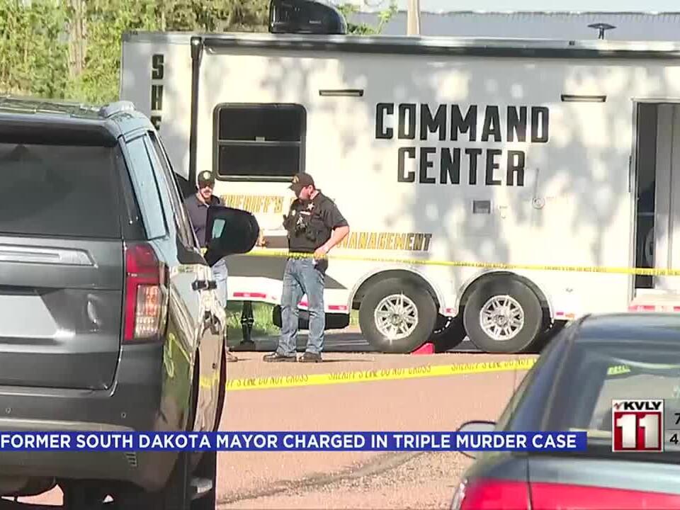 Former South Dakota Mayor Charged In Triple Murder case