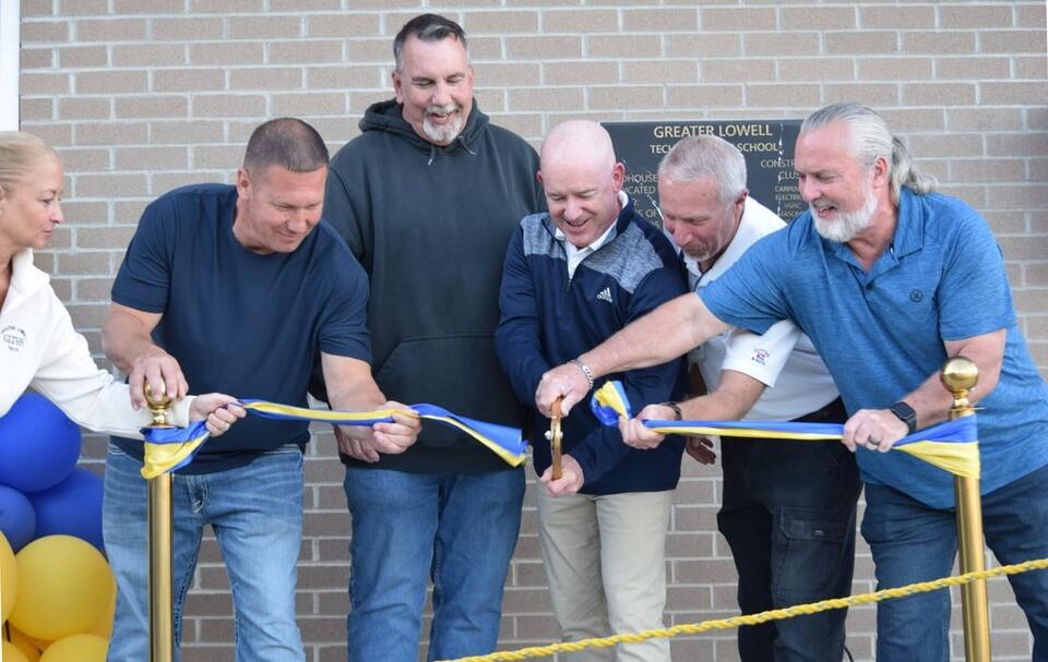 GLTHS Cuts Ribbon on Student Built Field House - NewsBreak