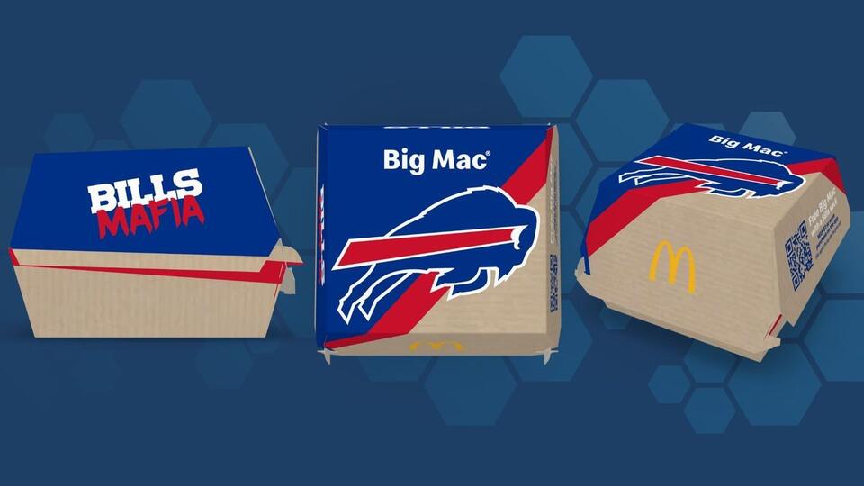 McDonald's releases limited edition Buffalo Bills Big Mac box - NewsBreak