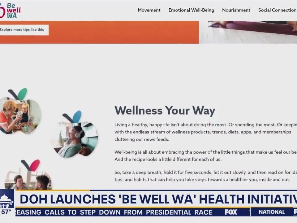 DOH launches 'Be Well WA' health initiative