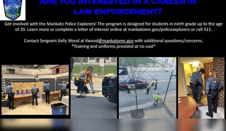 Mankato Police Department Invites Youth to Join Police Explorers ...