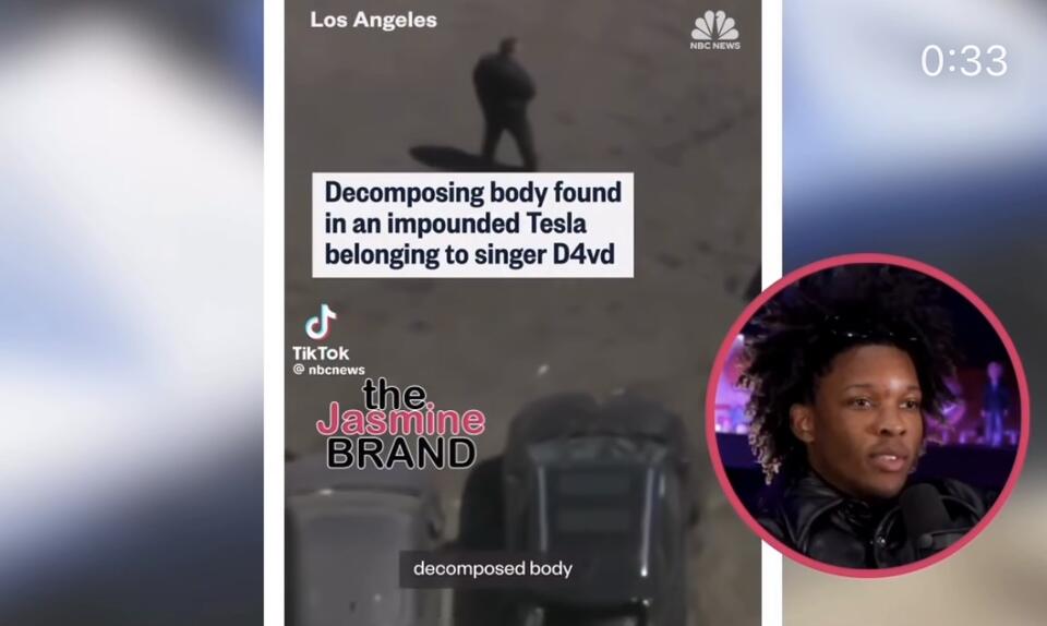 [UPDATE] Singer D4vd Fully Cooperating w/ Authorities’ As Investigation ...