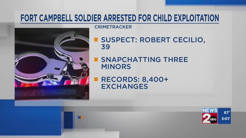 Fort Campbell soldier charged with child sexual exploitation - NewsBreak