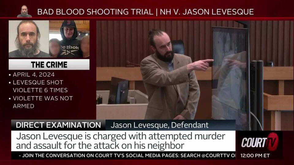 Jason Levesque: “I Blanked Out When I Fired the First Shot” - NewsBreak