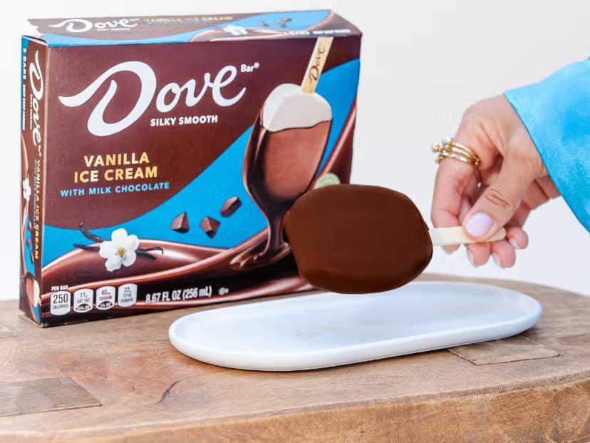 Dove Launches New Salted Caramel Chocolate Mini Ice Cream Bars - NewsBreak