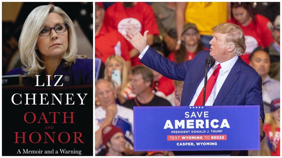 Liz Cheney Bashes Republican Party, Former Allies And 'Orange Jesus' In ...