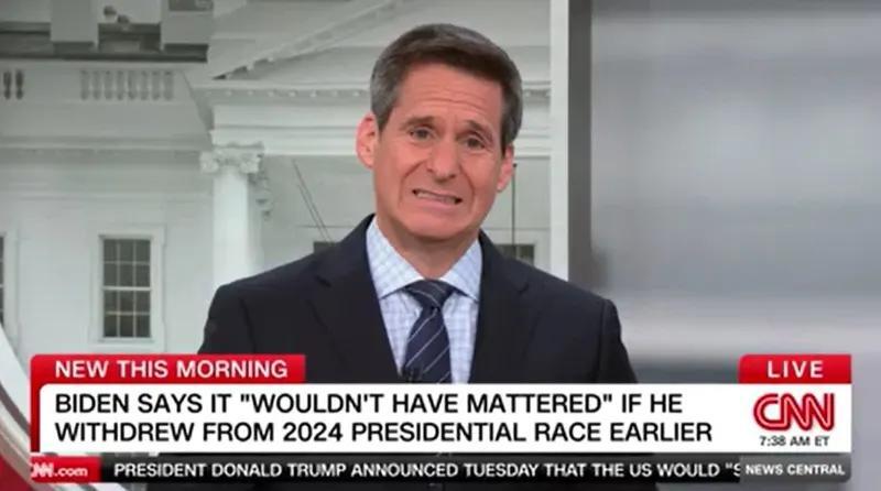'I shouldn't have made that face': CNN host apologizes for cringing at ...