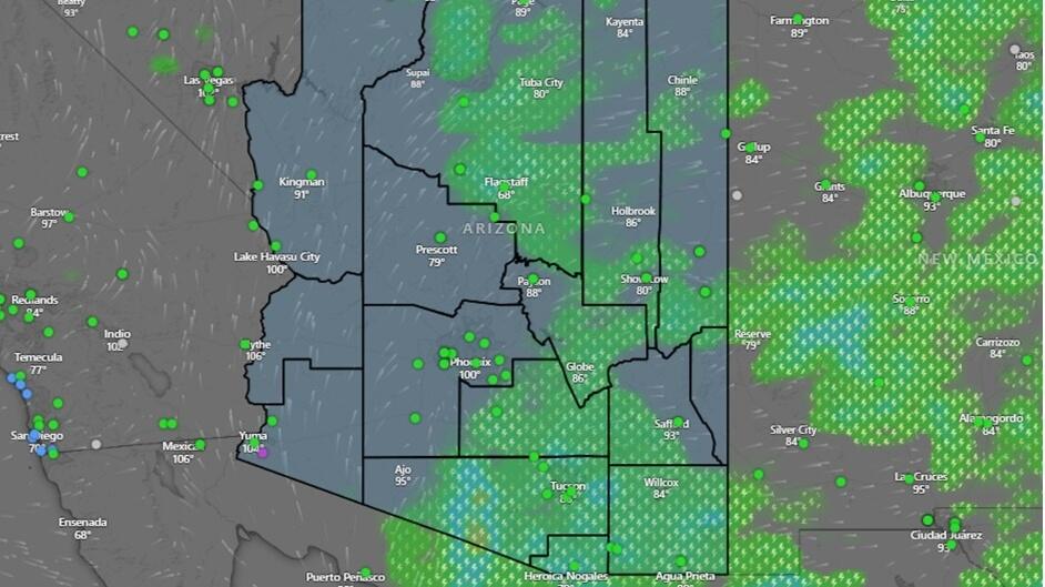 Storm Watch: Monsoon May Unleash Severe Weather Across Arizona Next Two ...