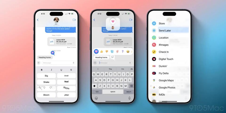 Everything new coming to Messages in iOS 18: emoji tapbacks, scheduled ...