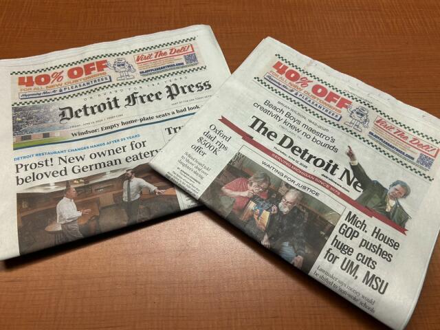 Owner of Detroit Free Press, USA TODAY Co., to acquire The Detroit News ...