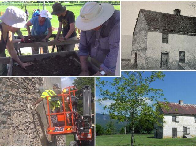1700s Virginia farmhouse reveals frontier life during restoration ...