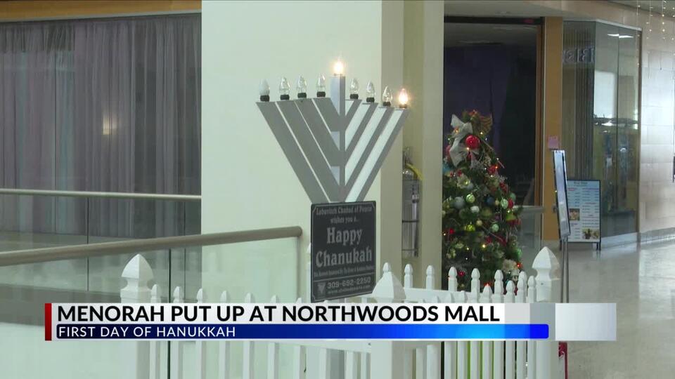Northwoods Mall menorah lighting carries deeper meaning following ...