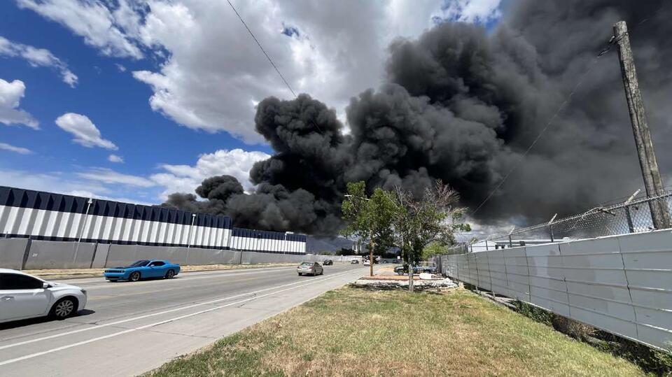 Salt Lake City recycling facility fire started in an outside storage ...