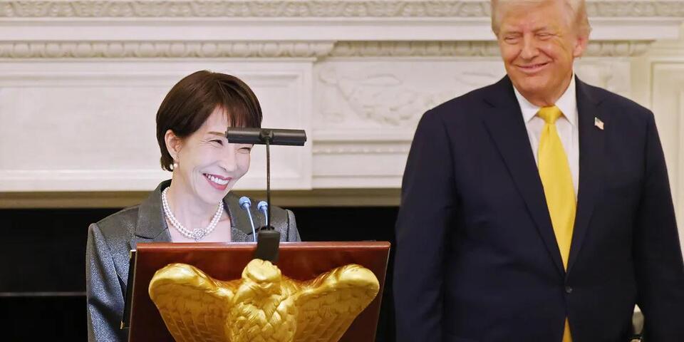 Japanese PM Makes Eye-Rolling Comment About Barron Trump At White House ...