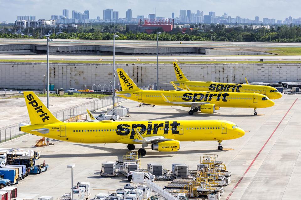 Spirit Airlines Faces Potential Shutdown as Competitors Monitor ...
