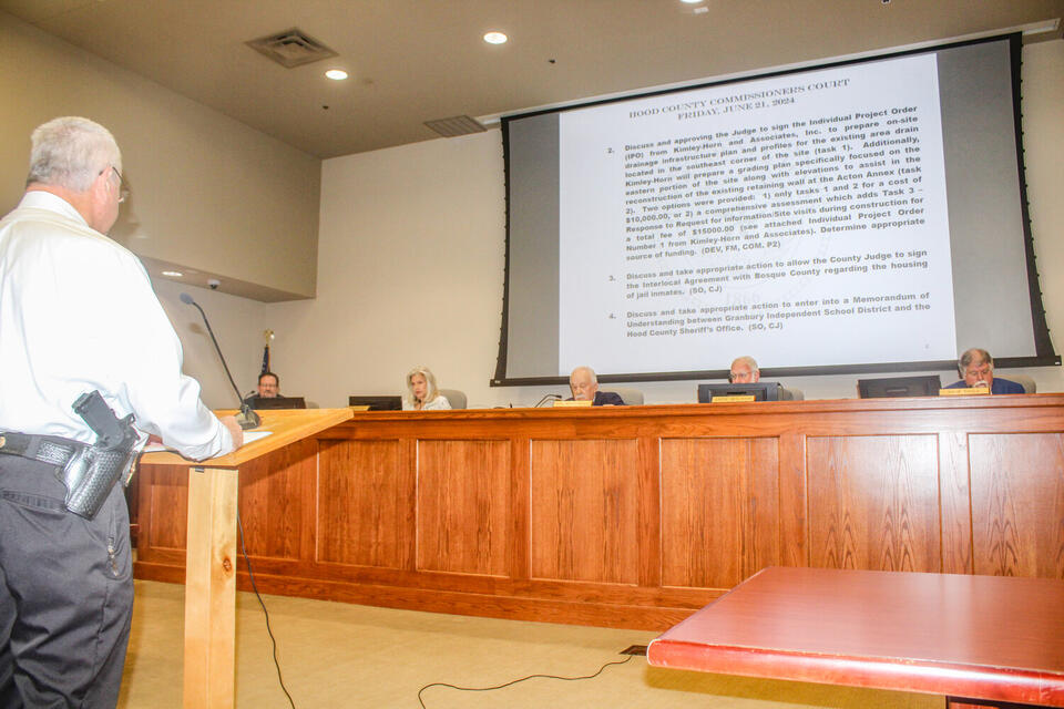 Hood County partners with Bosque County for inmate housing - NewsBreak