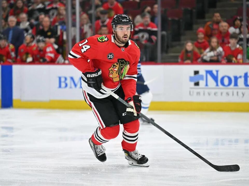 The Blackhawks organization officially completes a two-player transaction