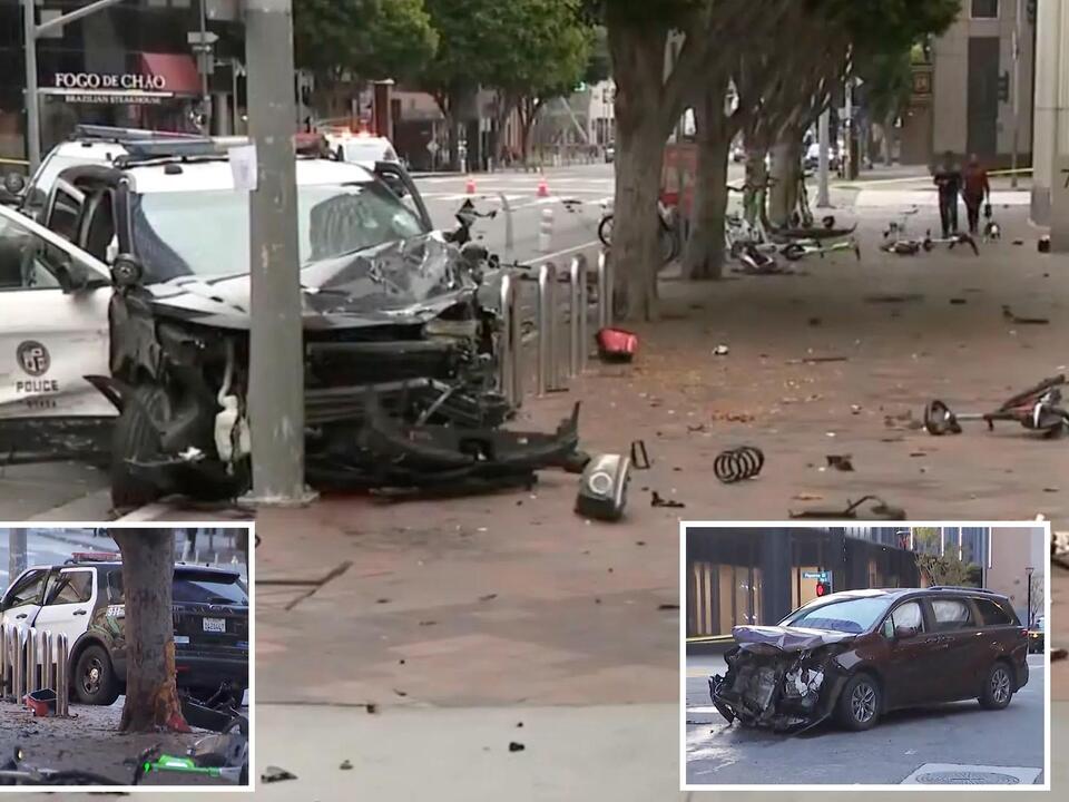 Carjacker steals LAPD vehicle with cop still inside, then drags her ...