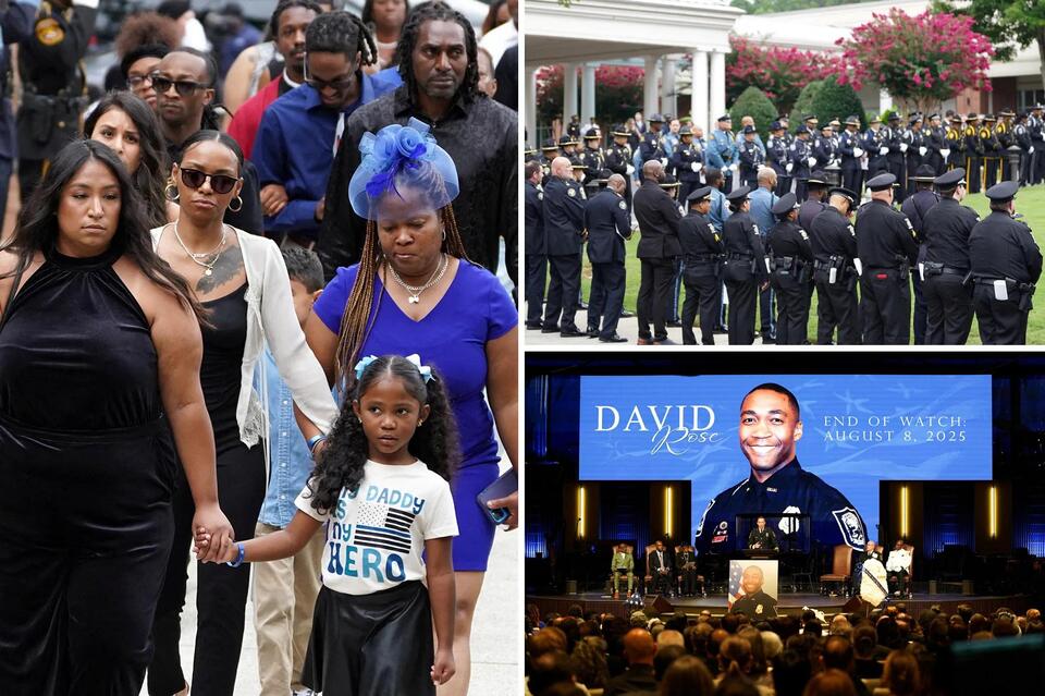 Officers remember Georgia cop who died after CDC shooting in emotional ...