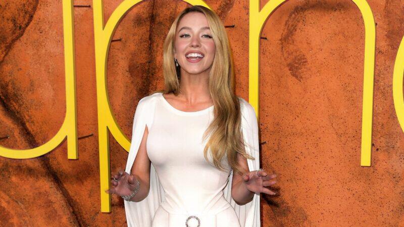 Sydney Sweeney Dresses As Baby, Sucks Pacifier With Legs Spread In ...