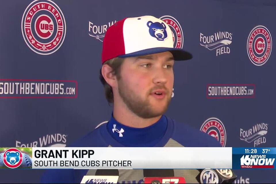 Grant Kipp among familiar faces on South Bend Cubs' 2024 Opening Day ...