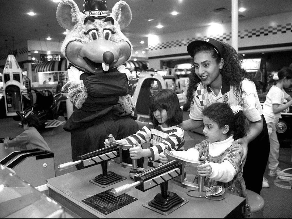 Vintage Photos: A look at Chuck E. Cheese over the years