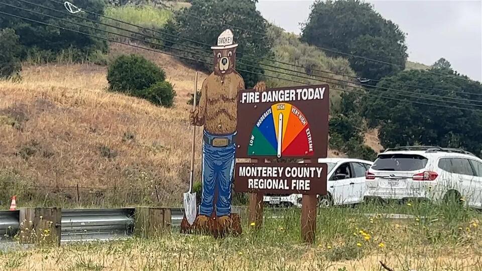 CAL FIRE says smallest spark could cause a fire on the current dry ...