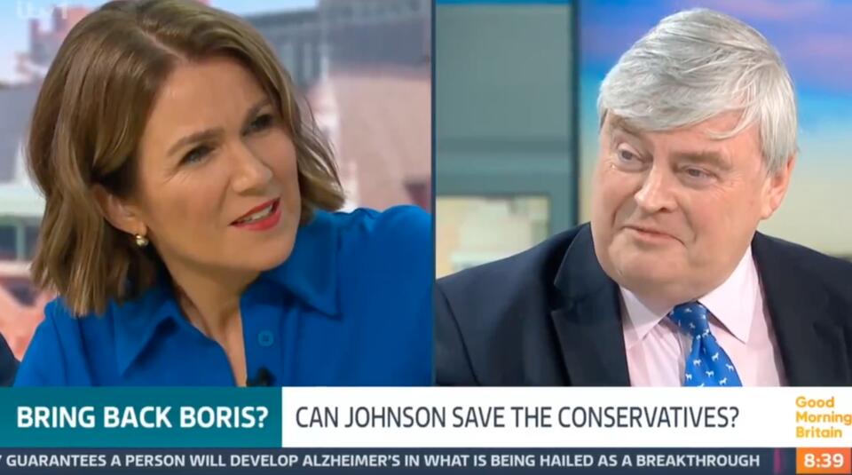 David Bannerman Calls For Boris Johnson To Be Made Tory Chair, Suggests ...