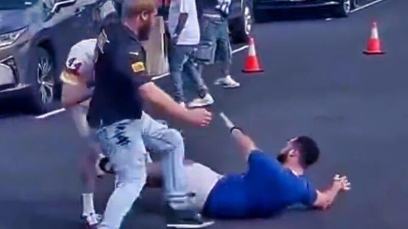 New York Giants Fan Fights 2 Commanders Fans At Once, Leaves One With ...