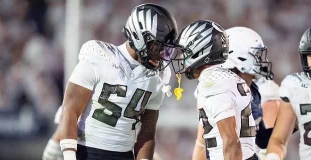 The state of Oregon's LB room following the conclusion of spring ...