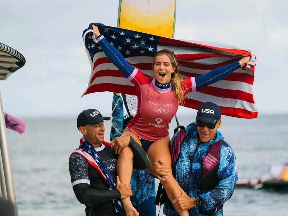 San Clemente’s Caroline Marks Earns Olympic Gold: The 22-year-old star ...