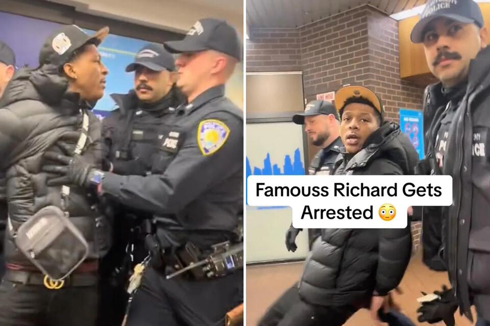 Cop-taunting YouTuber ‘Famous Richard’ arrested on robbery charge by ...