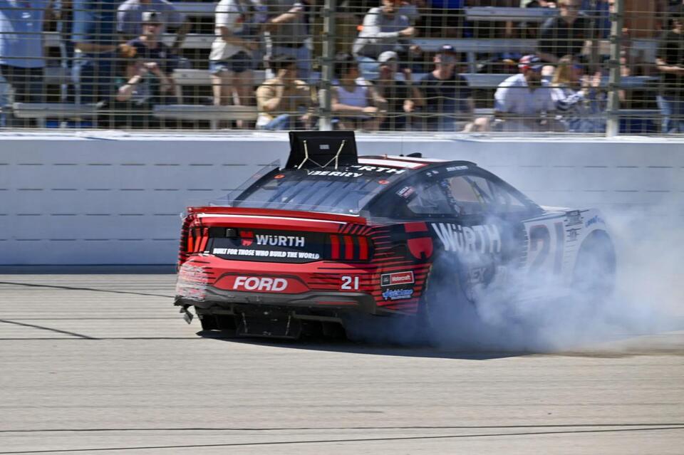 Josh Berry Threatens to Bring Down Ryan Blaney’s Historic Wood Brothers ...