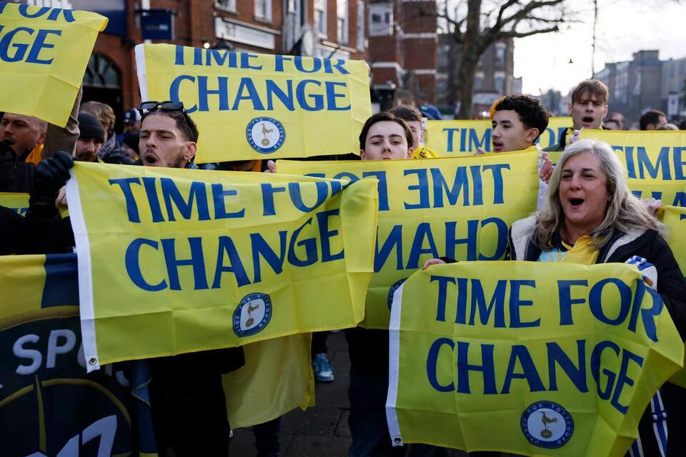 Tottenham fan group call for walkout during Man City clash in 'big ...
