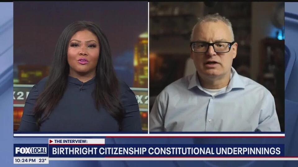 THE INTERVIEW: Birthright Citizenship: Constitutional Guarantee or ...