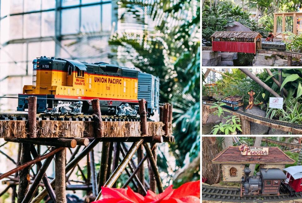 Nicholas Conservatory Brings Back Its Holiday Model Train Display ...
