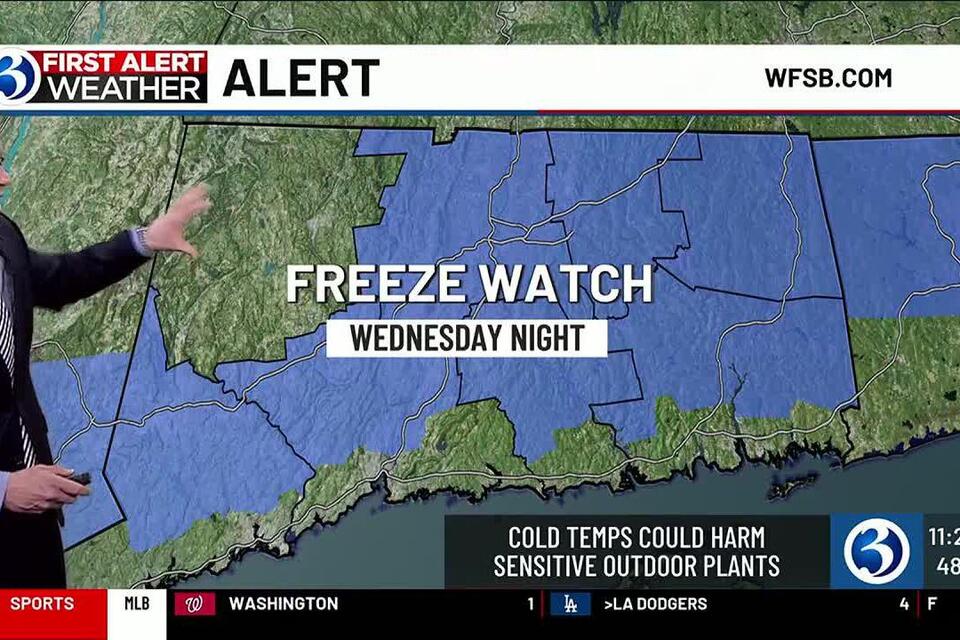 WEATHER: Freeze watch in effect for Wednesday night across the state ...