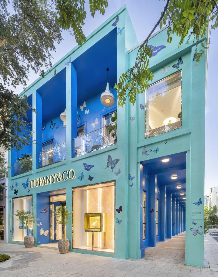 Tiffany & Co. Unveils A Newly Reimagined Façade in the Miami Design ...