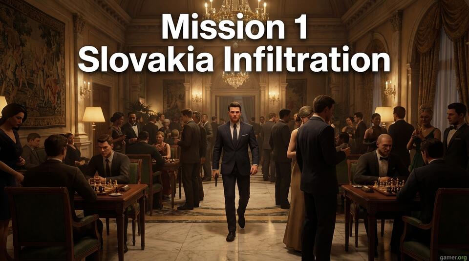 007 First Light Mission 1 Walkthrough: Slovakia Chess Tournament ...