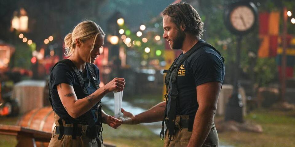 Bode and Audrey Discuss the Status of Their Relationship in 'Fire ...