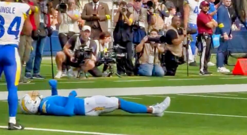 VIDEO: Horrifying New Angle Emerges Of Chargers WR Quentin Johnston ...